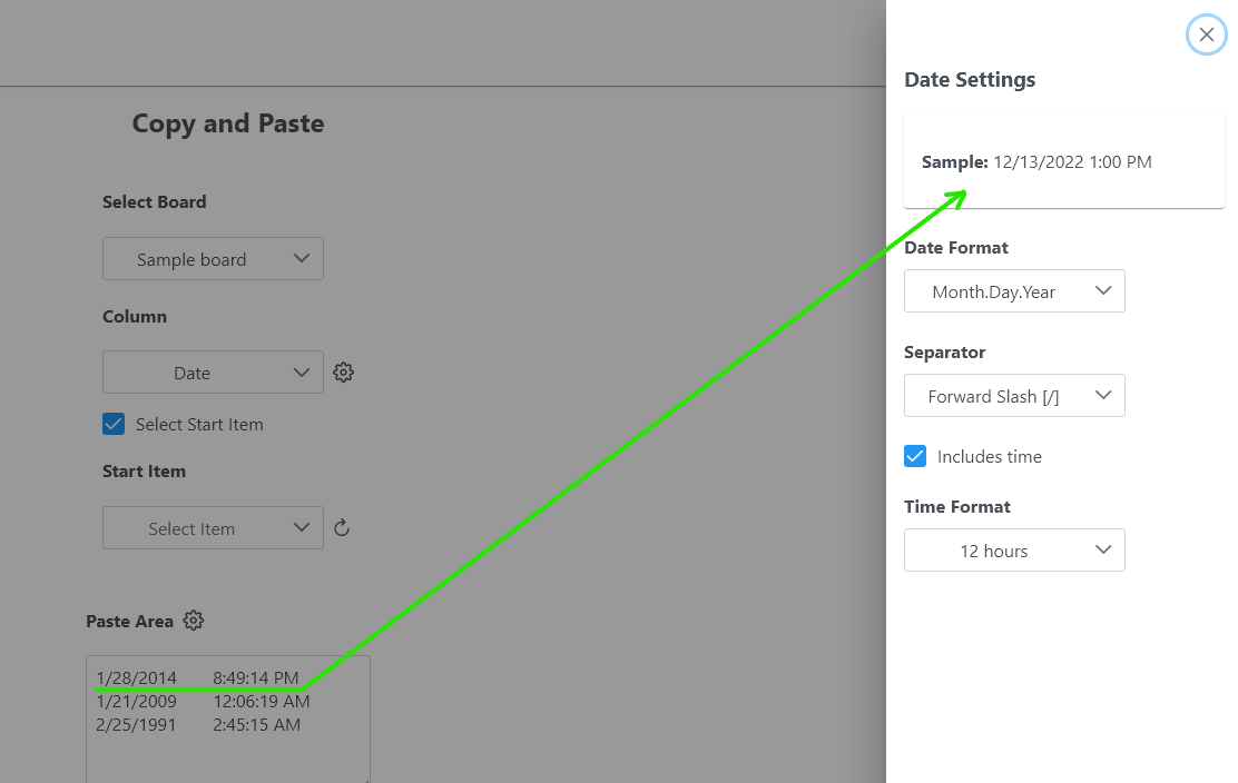 Date Settings – kolaai